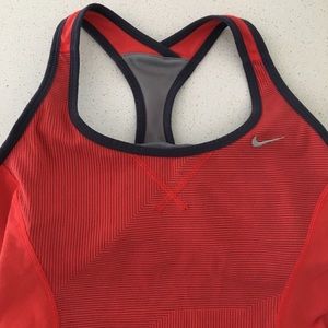 Nike | Tops | Nike Red Drifit Tank Top | Poshmark